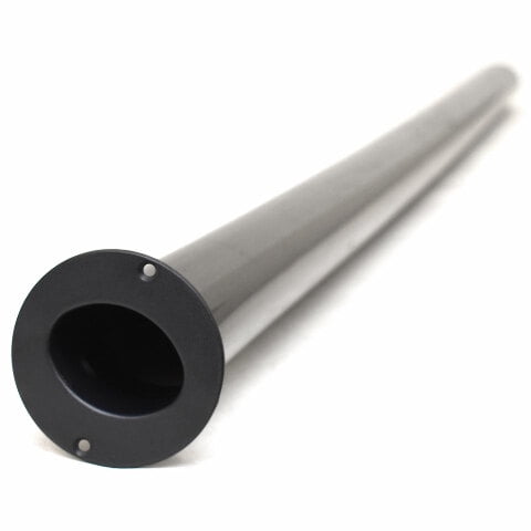 Tracker Boat Rod Holder Tube | 60 Inch Black Plastic - Walmart.com
