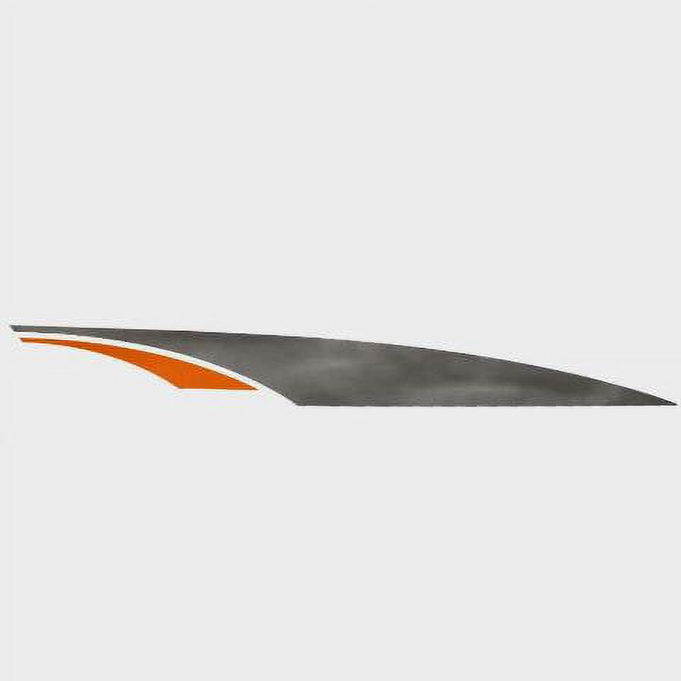 Tracker Boat Sticker Decal 334001 | Glossy Orange Gray Vinyl - Walmart.com