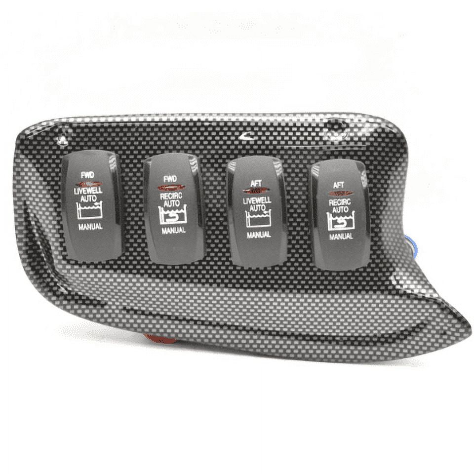 Tracker Boat Switch Panel 188783 | Triton CTX Black Gray - Walmart.com