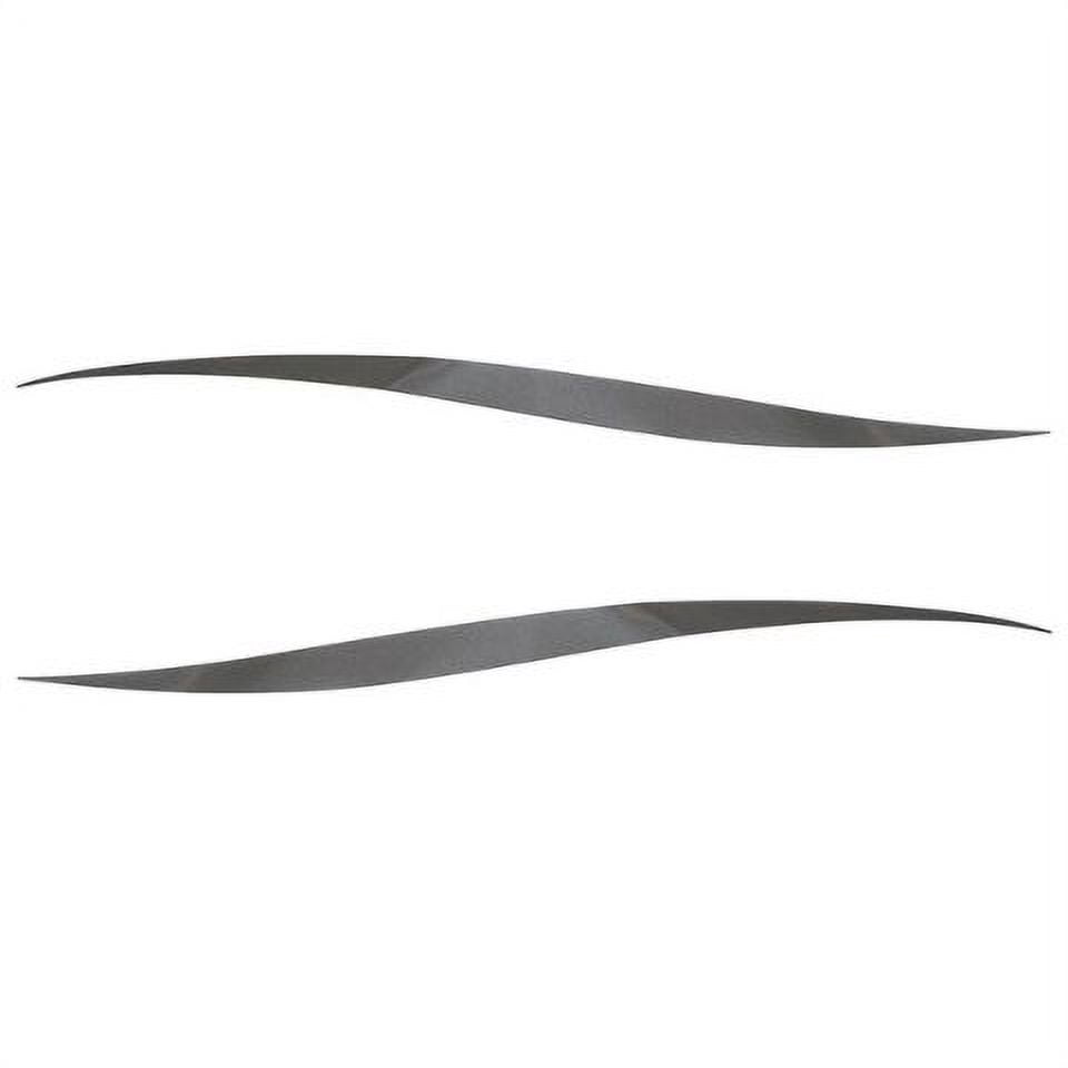 Tracker Boat Wave Decals 144285 / 144284 | Metallic Gray (Set of 2 ...