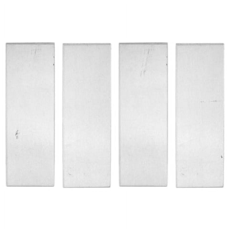 Tracker Marine 160794 Aluminum 6 x 2 Inch Boat Backing Plates (Set of 4 ...