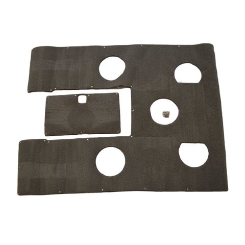 Tracker Boat Cockpit Mat 166019 | Pro Guide 175 Brown Carpet (Set of 2 ...