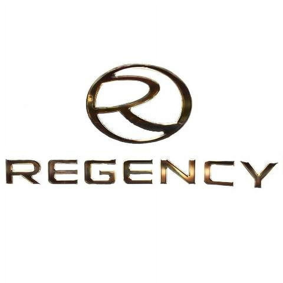 Tracker Regency Pontoon Boat Raised Logo Decal | OEM Silver Bronze ...