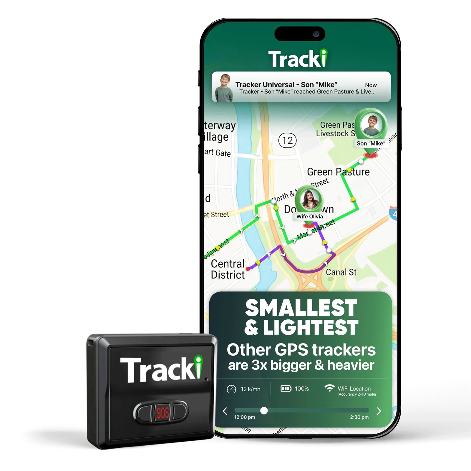 Tracki Monthly Fee Auto Locator - Tiny GPS Tracker for Vehicles, Cars ...