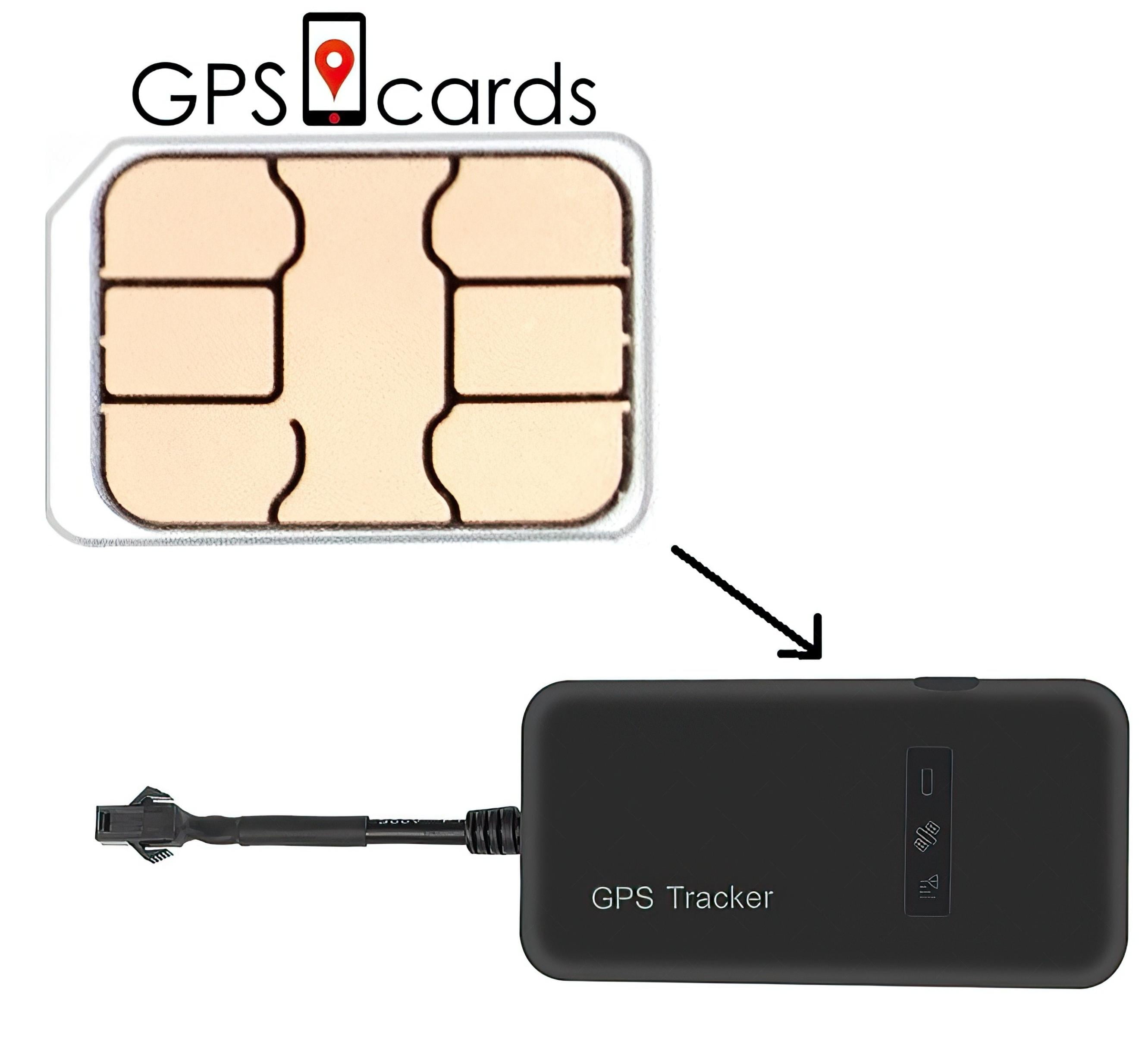 Tracking Sim Card For Gps Tracker Van Locator +go Global + Mobile App ...