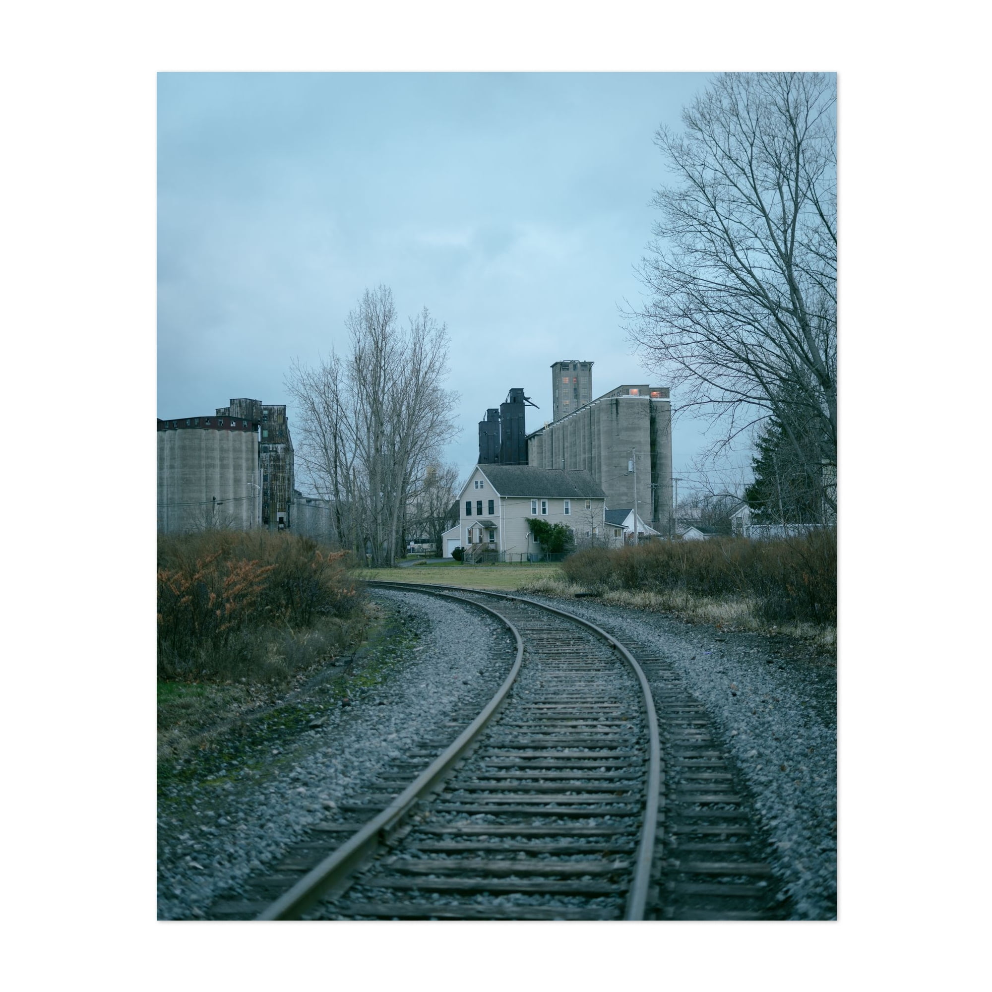 Tracks in First Ward, Buffalo - Buffalo New York Photography Unframed ...