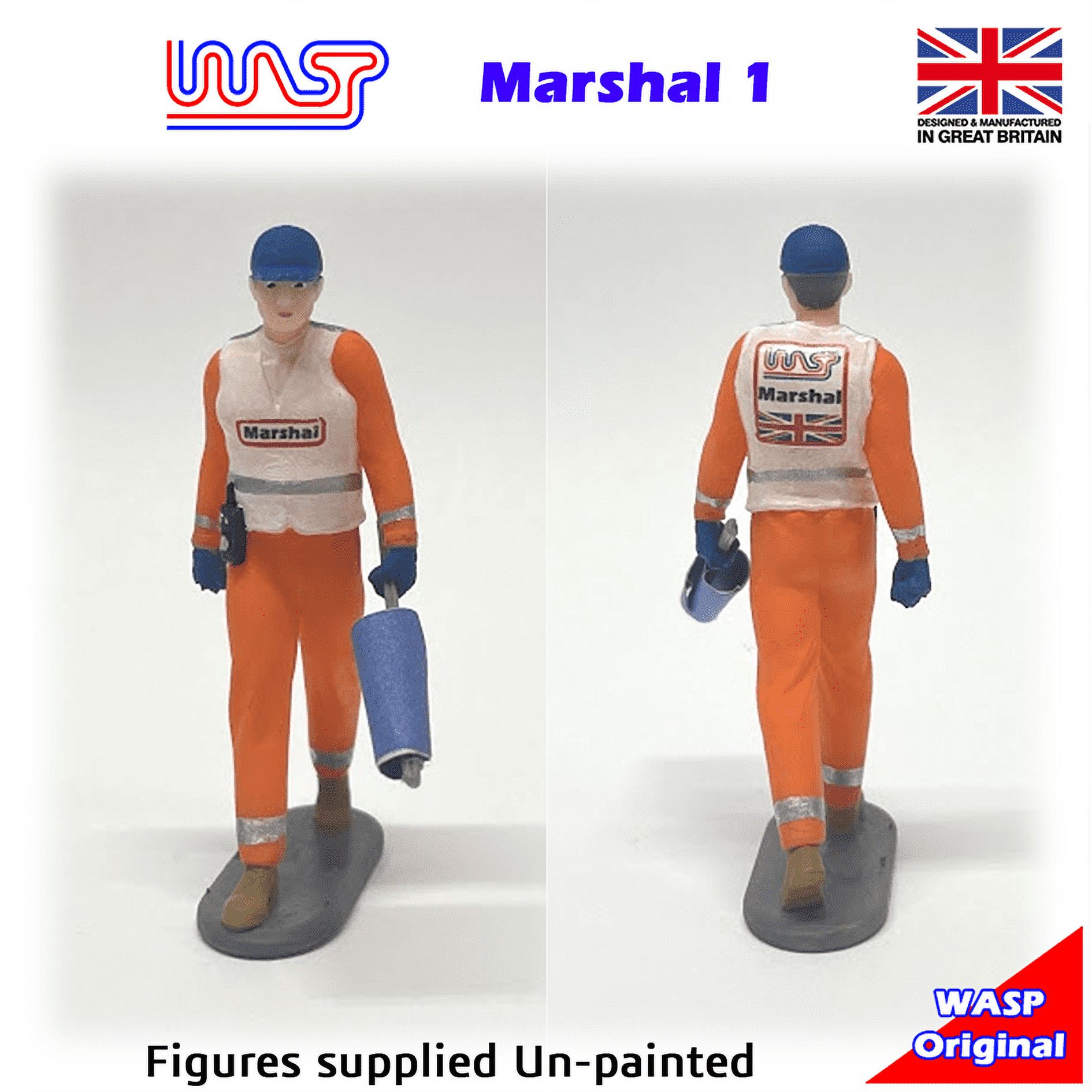 Trackside Figure Scenery Display Marshal No 1 New 1:32 Scale WASP ...