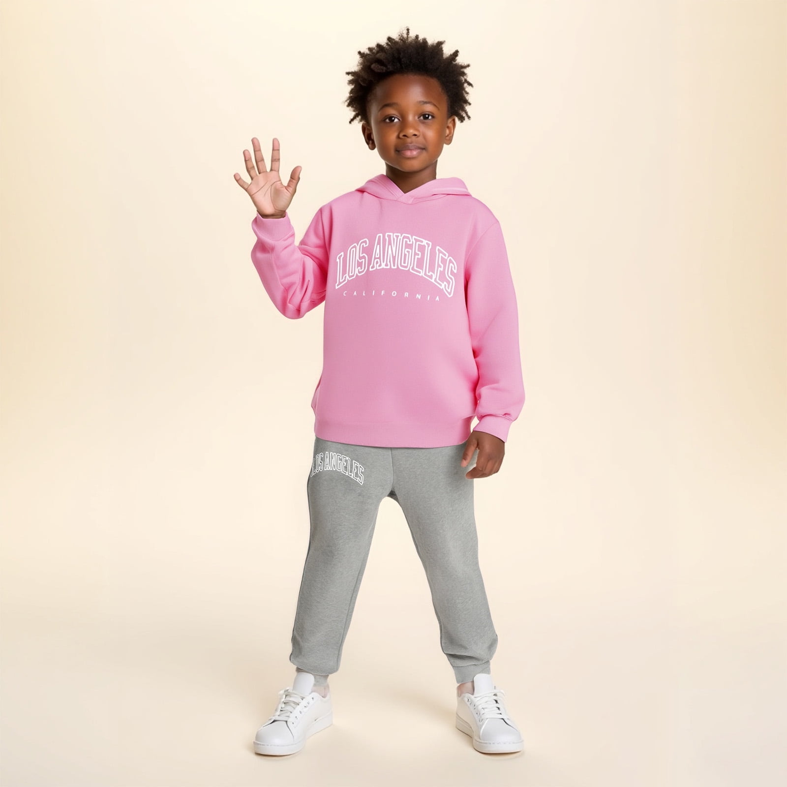 Tracksuit Athletic Sweatsuits Sets 2 Piece Long Sleeve Letter Print ...