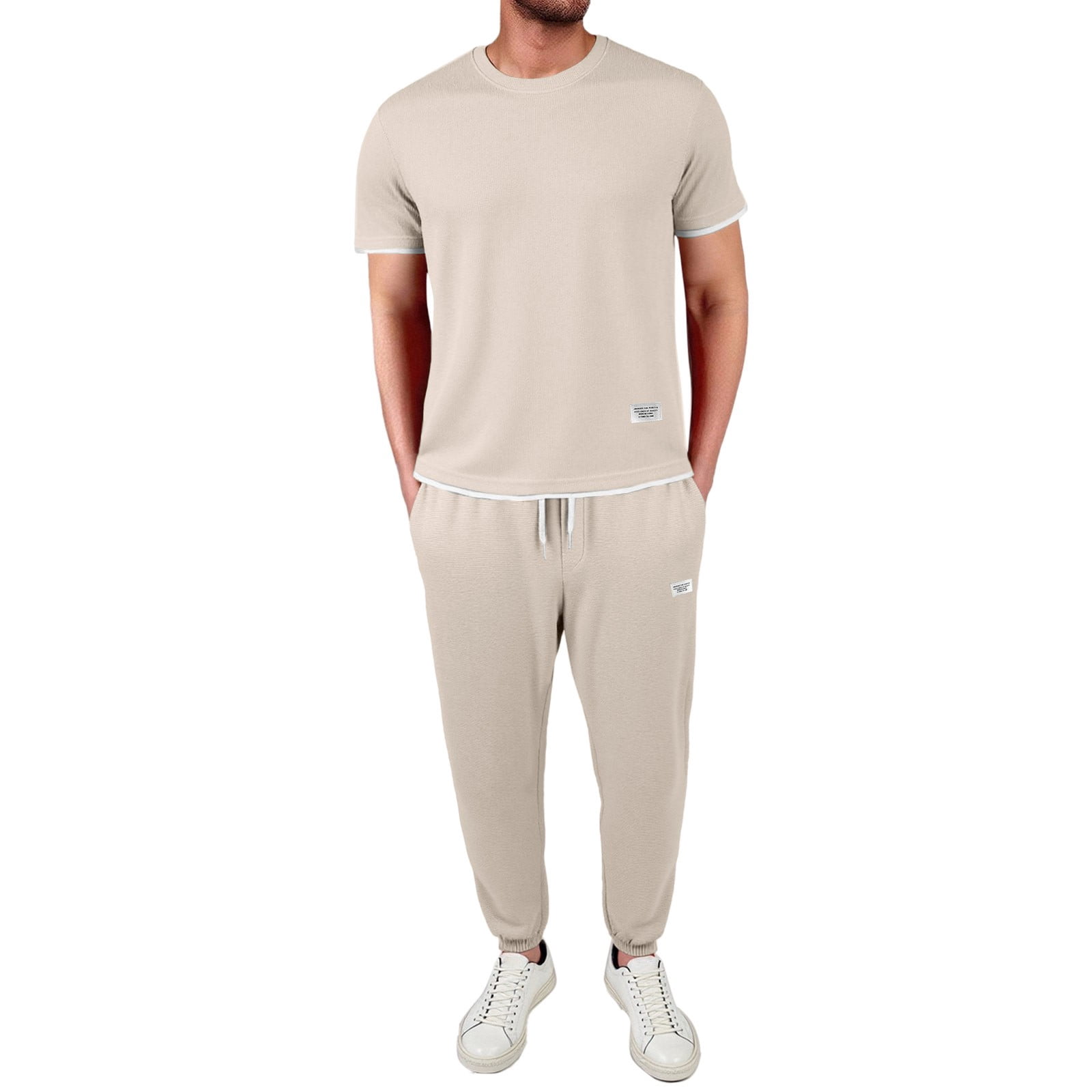Tracksuit Men Men's Suits Stylish Casual Two Piece Set For Everyday ...