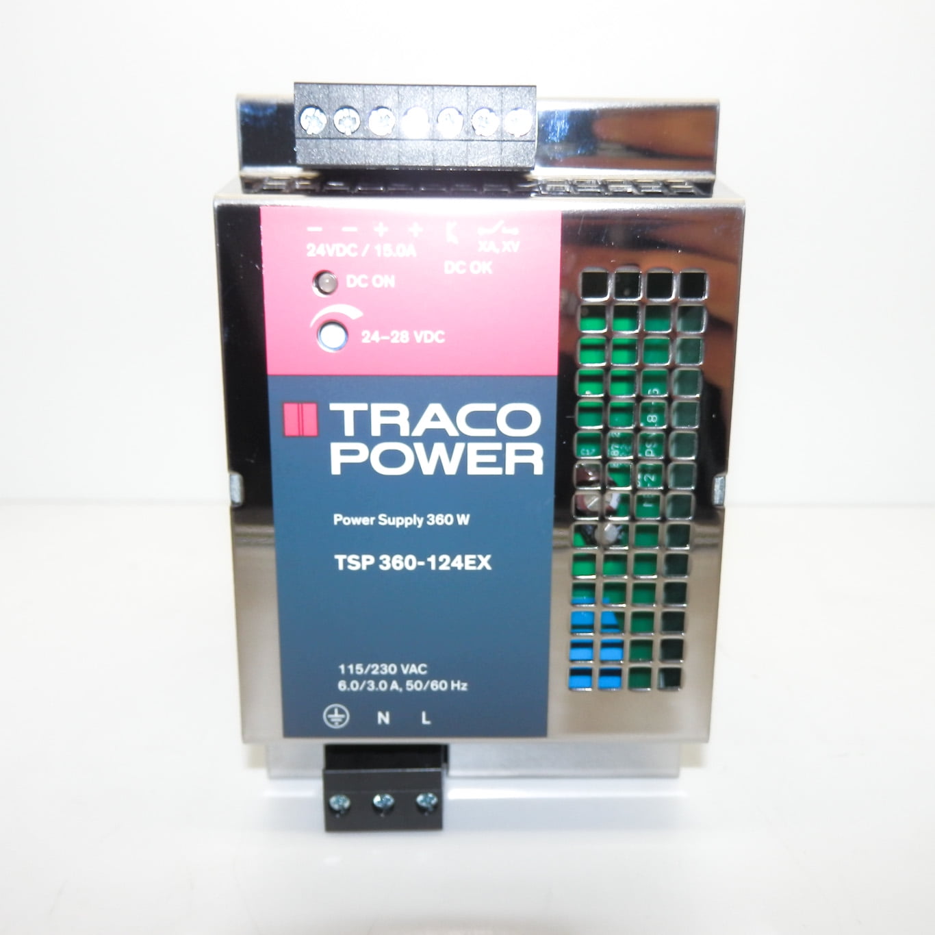Traco Power 360W TSP Series Enclosed Power Supply TSP 360-124EX ...