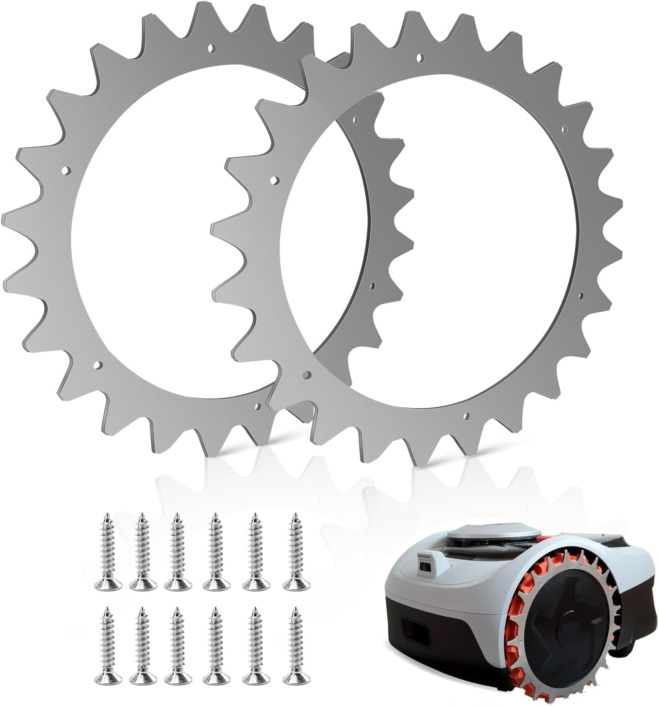 Traction Enhancement Spikes for Segway Navimow i105E/i108E, 2-Pack ...