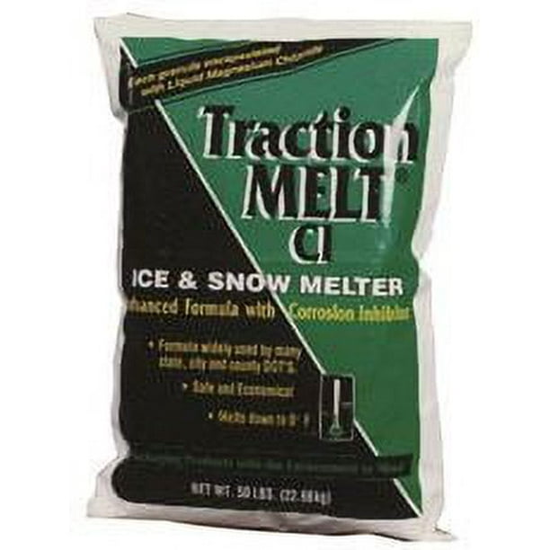 Traction Melt Ci Magnesium Chloride Ice Melt, 50 Lb. Bag - Walmart.com