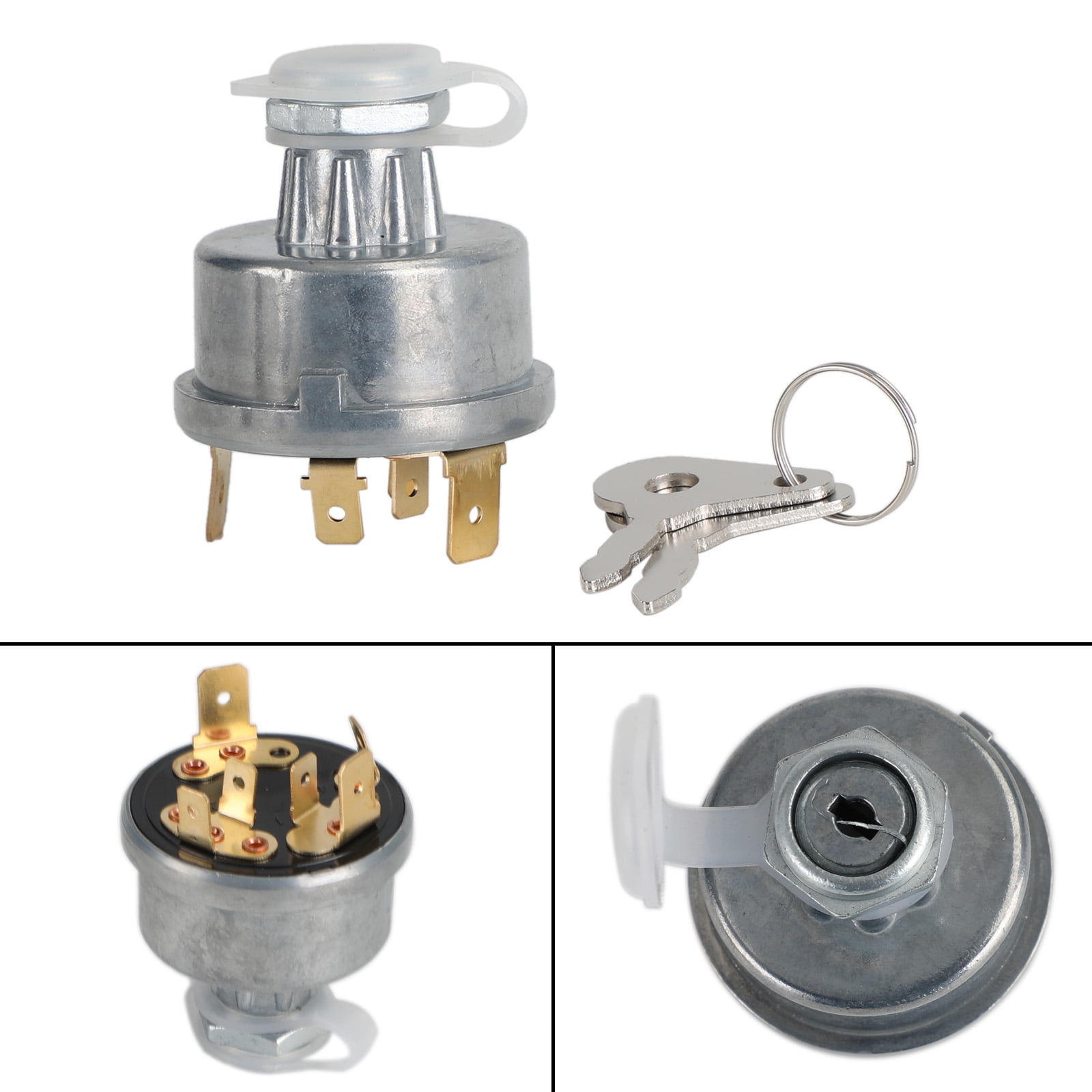 Tractor 4Position Ignition Key Starter Switch Suit For Lucas 35670 ...