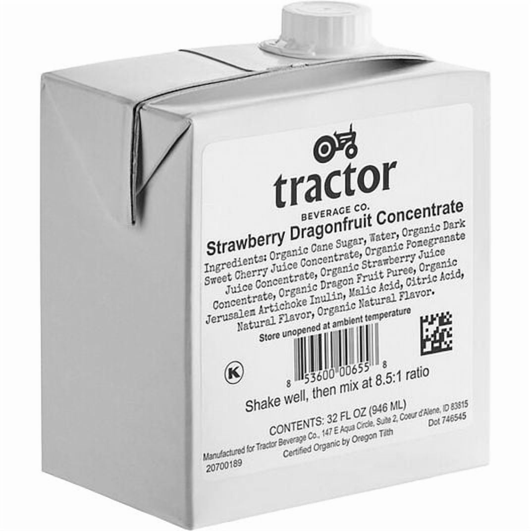 Tractor Beverage Co. Strawberry Dragonfruit Concentrate, 32 fl oz ...