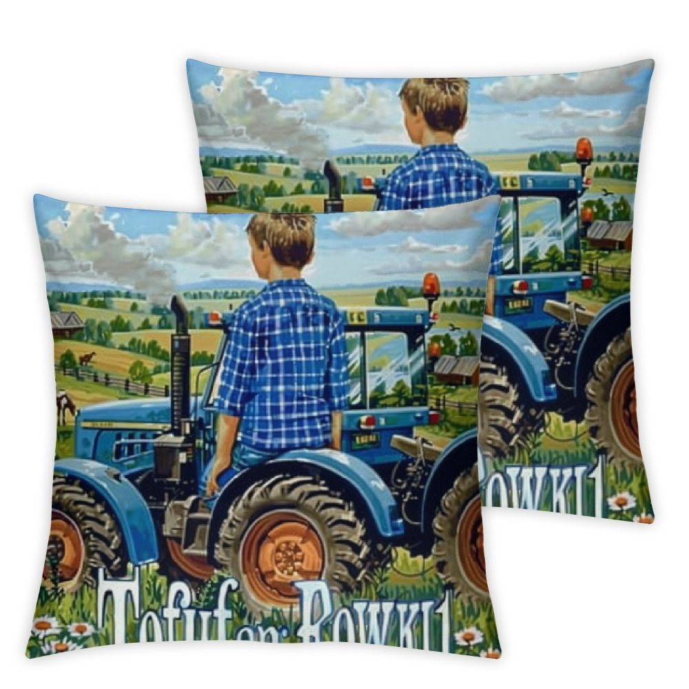 Tractor Blanket Farm Truck Blanket Gifts for Boys Kids Adults Just A ...