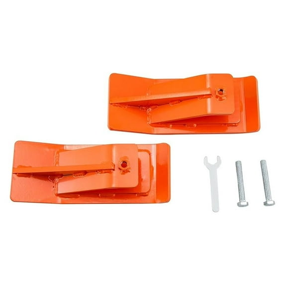 Tractor Bucket Protector, 2pcs Ski Edge Protector Turf Tamer Skid ...