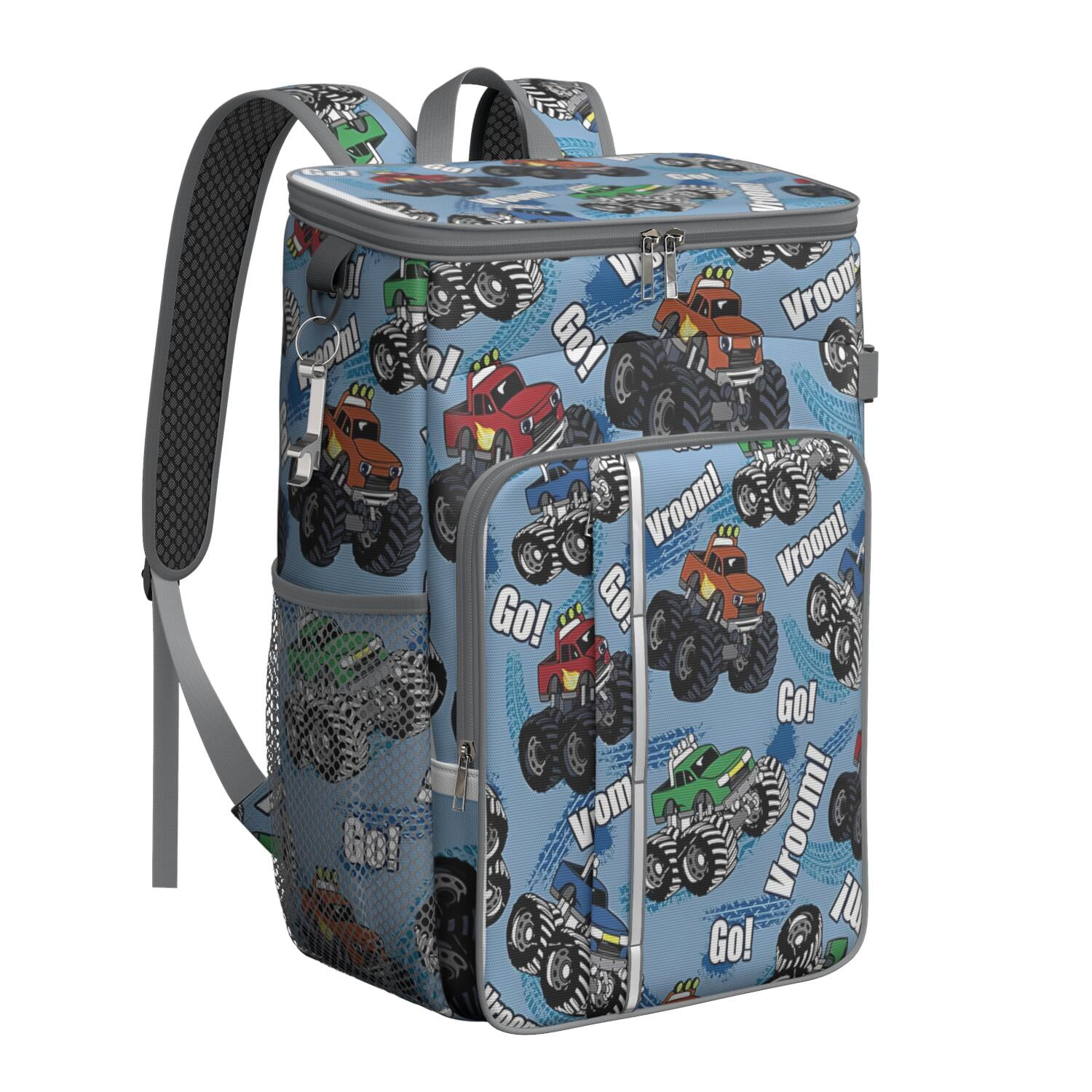 Tractor Cartoon Insulated Backpack Cooler - Waterproof & Leakproof for ...