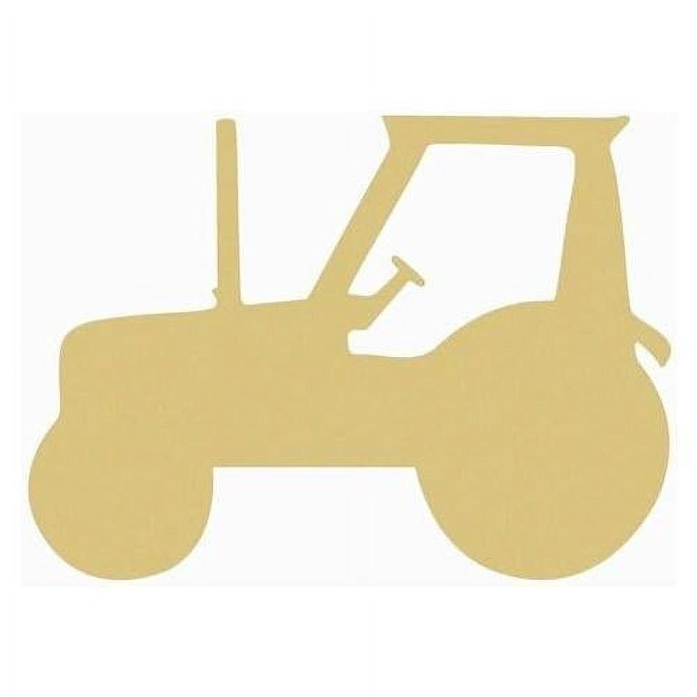 Tractor Cutout Unfinished Wood Farm Agriculture Country Farm Door ...