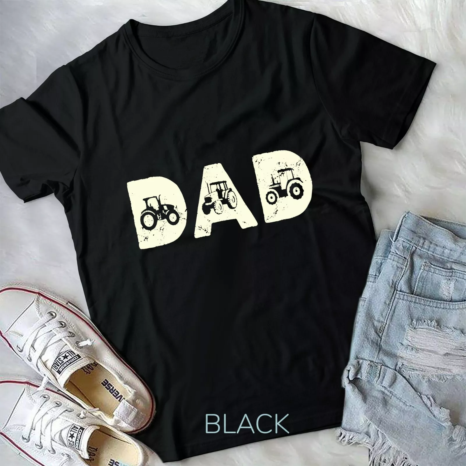 Tractor Dad, Farming Father, Farm Lover, and Farmer Daddy Themed Unisex ...