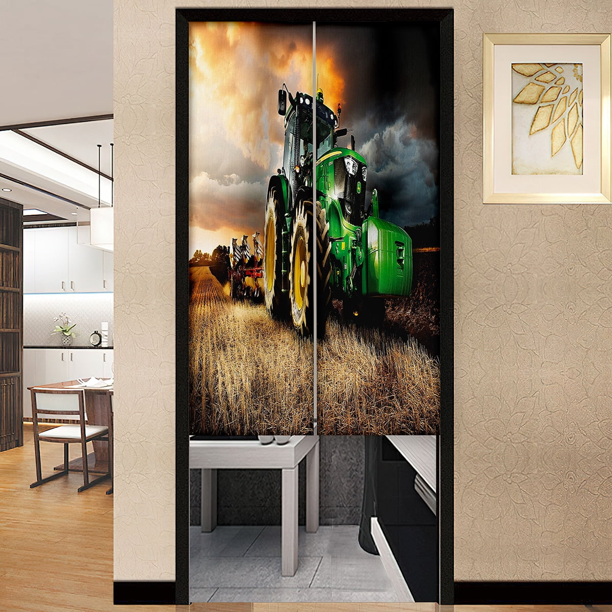 Tractor Door Curtain Farm Industrial Farming Chinese Panel Japanese ...