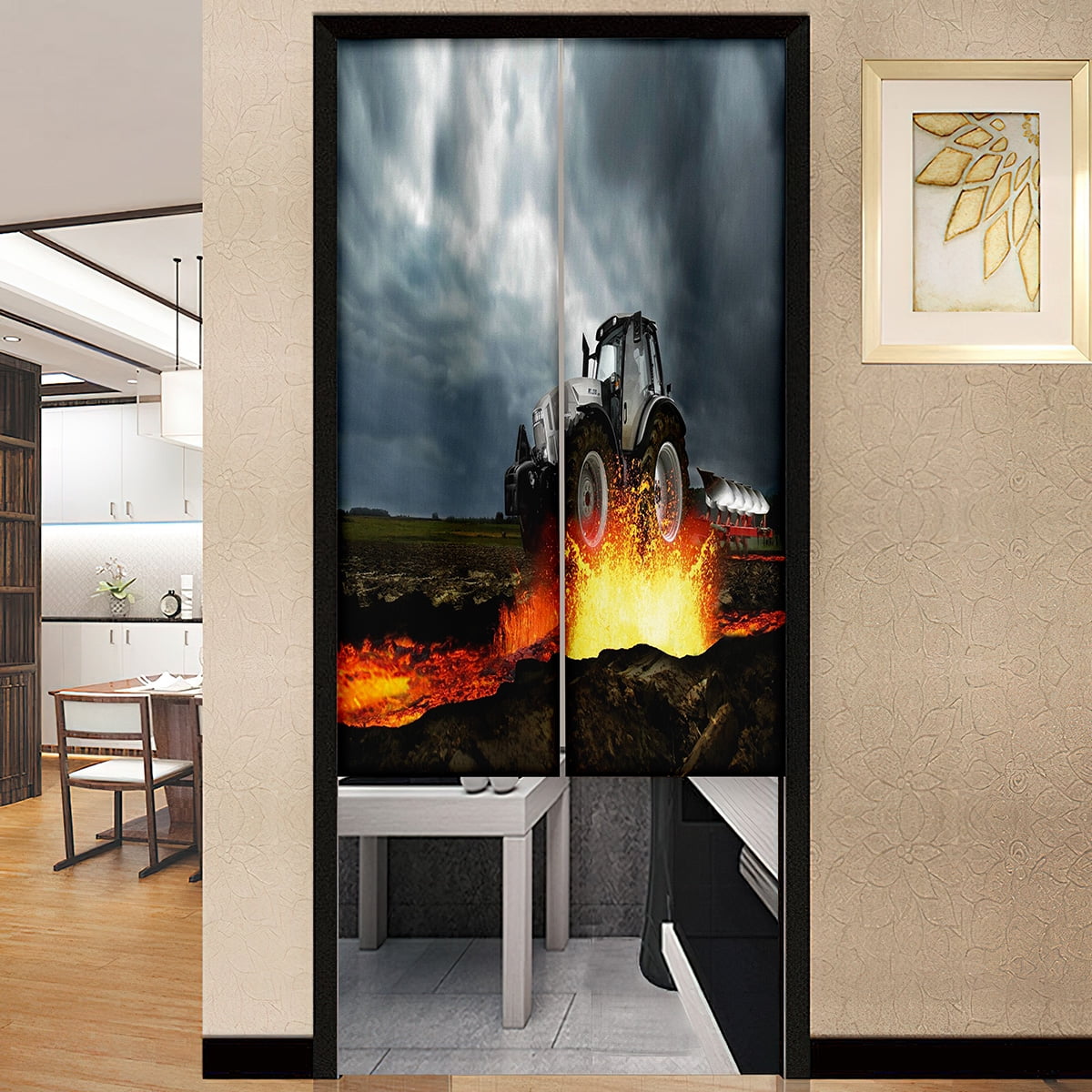 Tractor Door Curtain Farm Industrial Farming Chinese Panel Japanese ...