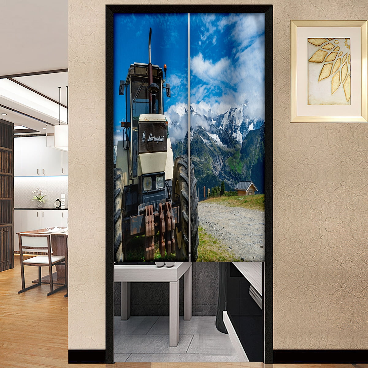 Tractor Door Curtain Farm Industrial Farming Chinese Panel Japanese ...