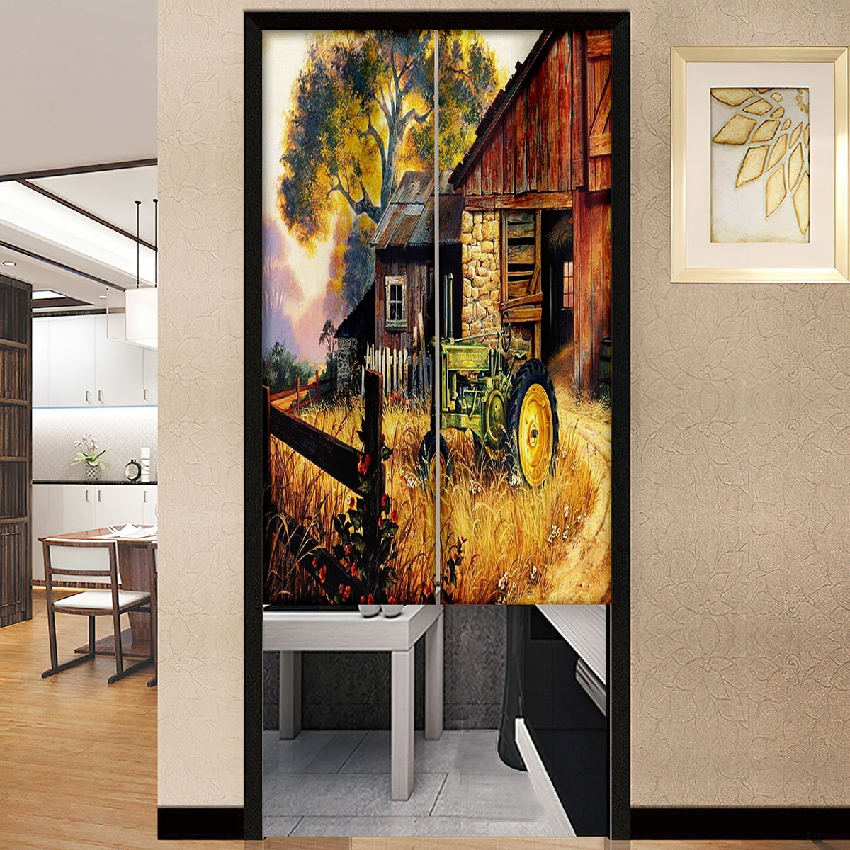 Tractor Door Curtain Farm Industrial Farming Chinese Panel Japanese ...