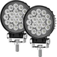 Tractor Lights 2 count 4 Inch 12v Flood Light Round Work Lights for ...