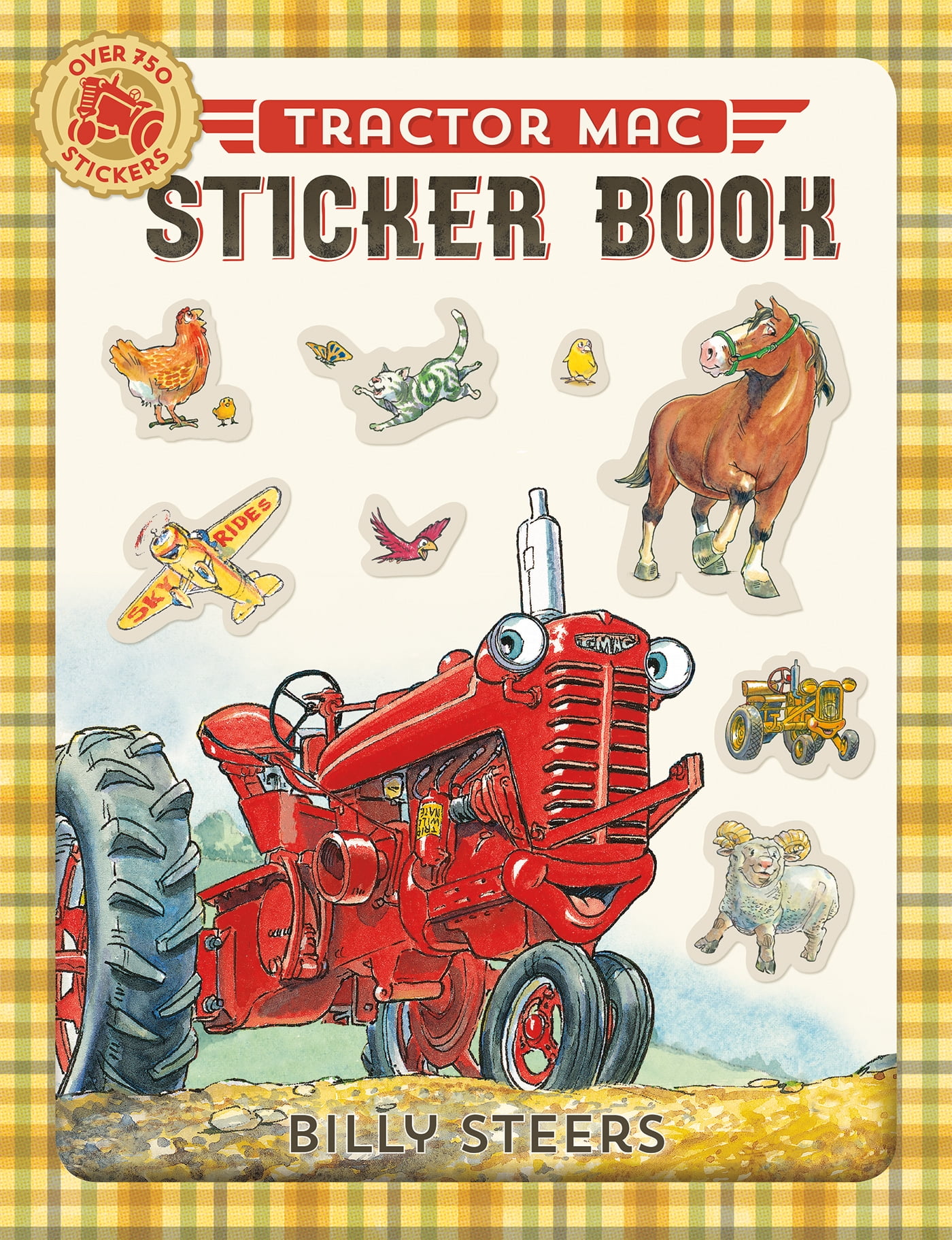 Tractor Mac Sticker Book (Paperback) by Billy Steers - Walmart.com