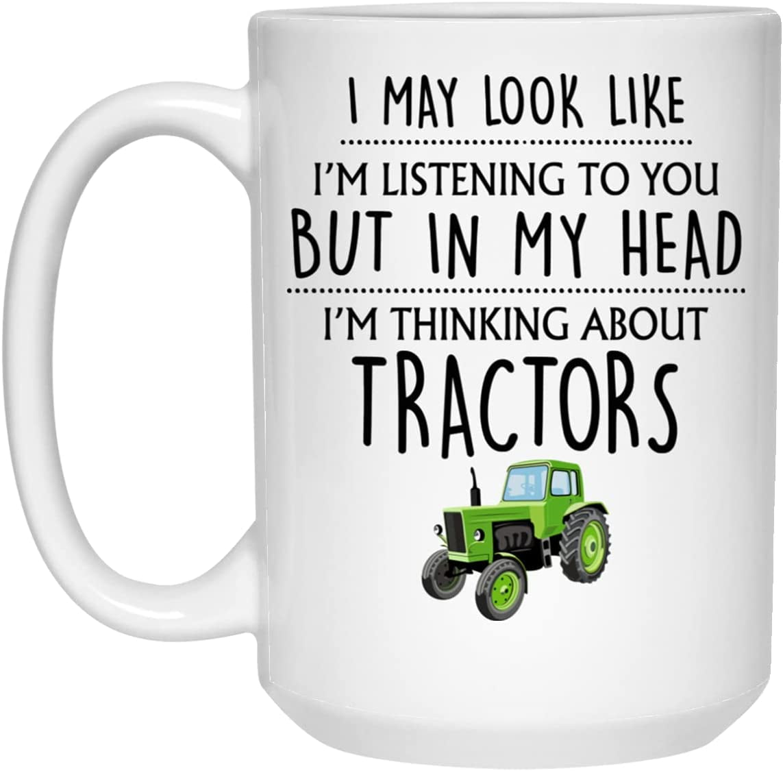 Tractor Mug, Tractor Gift, Funny Tractor Mug, Gift For Farmer, Tractor ...