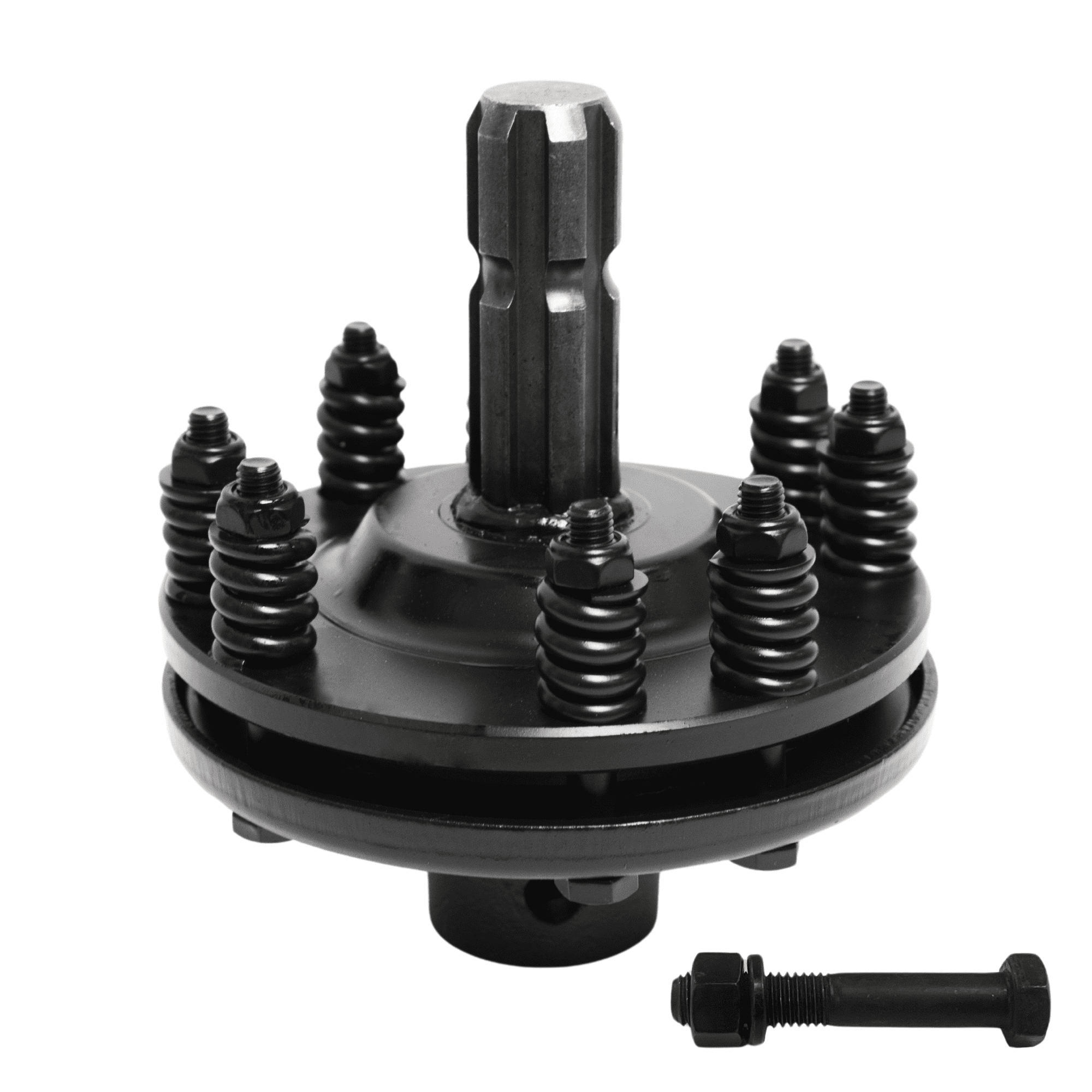 Tractor PTO Slip Clutch 1-3/8" Smooth Drive Shaft & 1-3/8”x 6-Spline ...