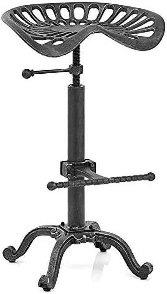 Tractor Seat Bar Stool-Rustic Industrial Bar Stool-Farmhouse Cast Iron ...