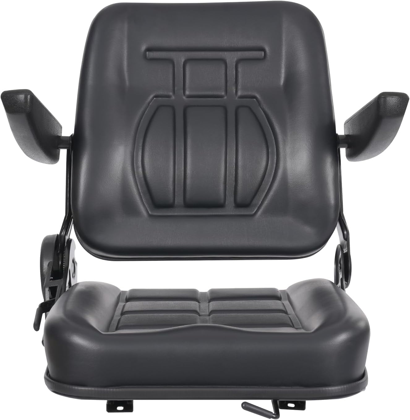 Tractor Seat, Lawn Mower Seat Seat with Armrests Durable Universal ...