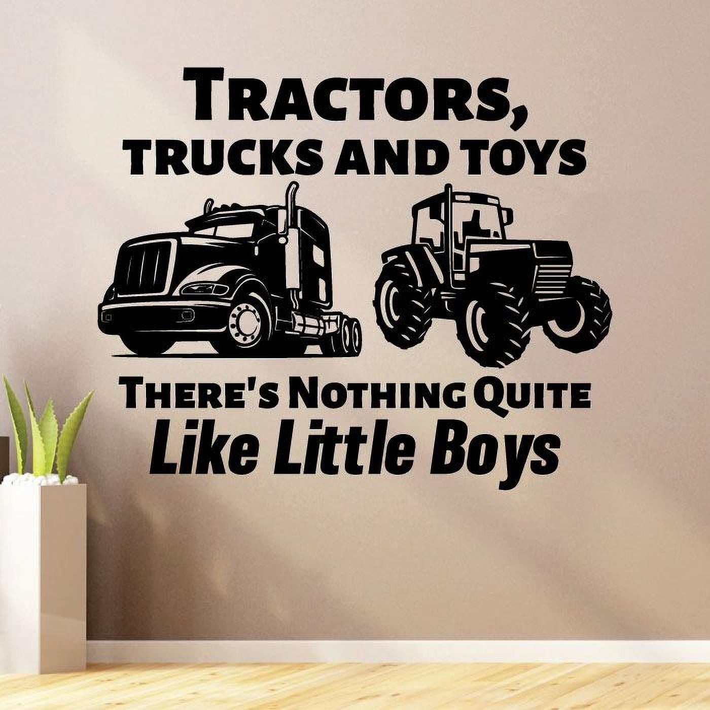 Tractor Silhouette Tractor Truck And Toys Theres Nothing Quite Like ...