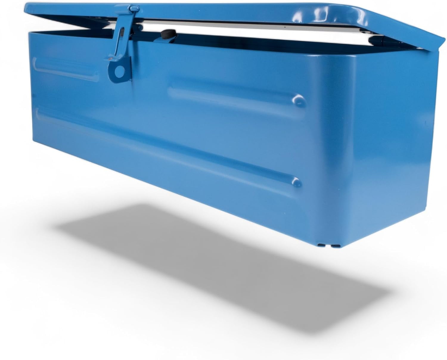 Tractor Tool Box # 5A3BU - Blue Metal Mountable Tool Box - A-5A3BU Fits ...