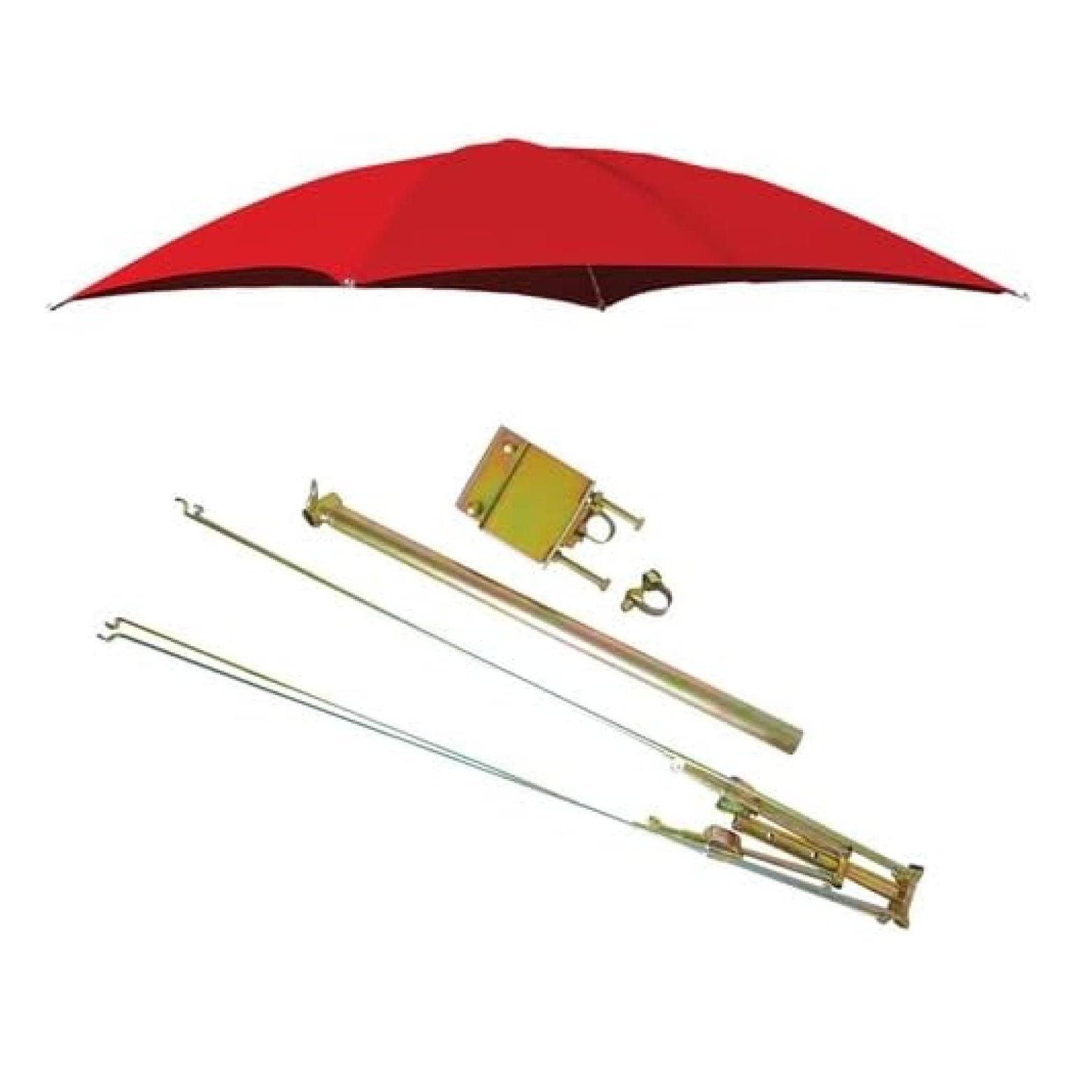Tractor Umbrella Assy for ROPS Mounts 54" 10 oz. Canvas - Red - Walmart.com