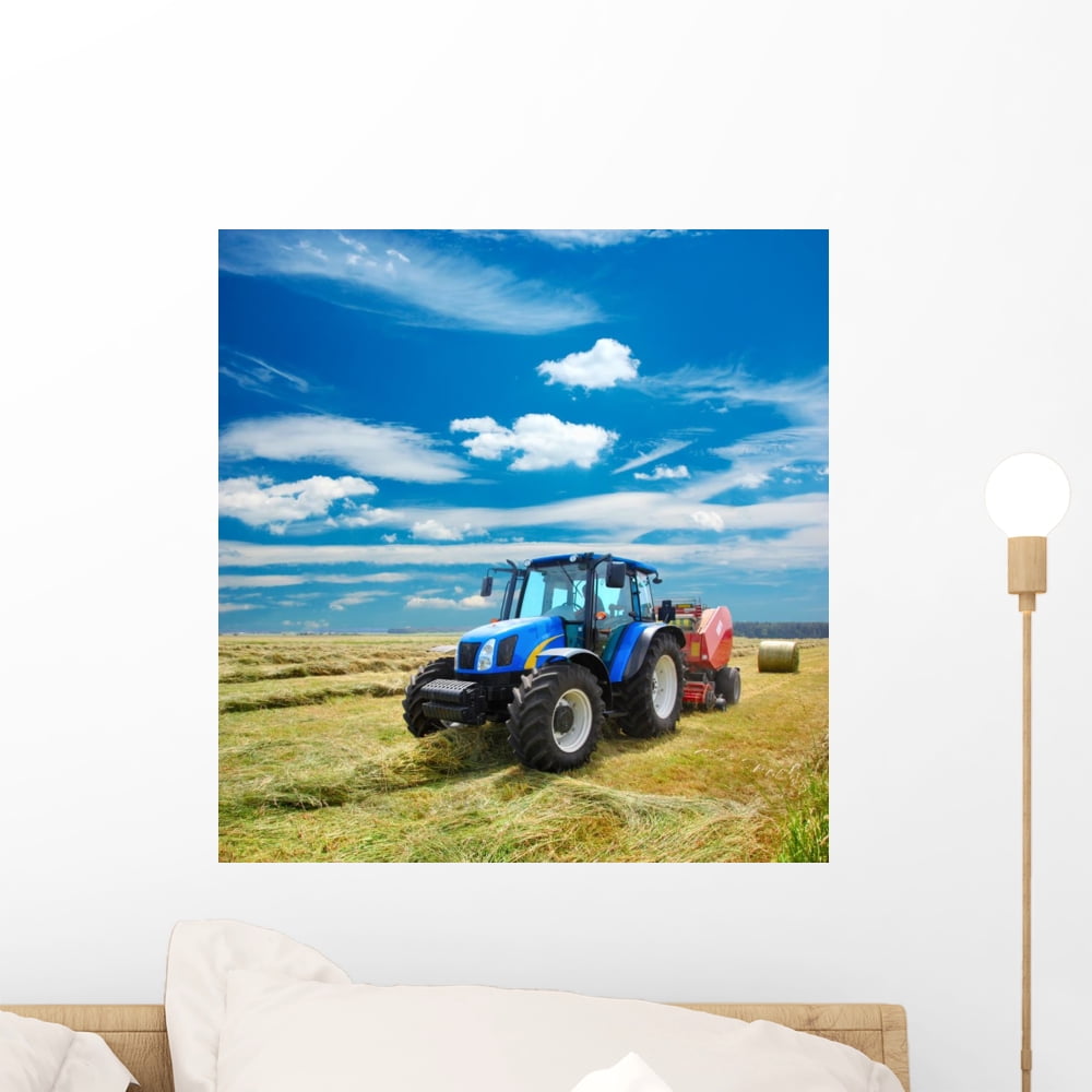 Tractor Wall Mural by Wallmonkeys Peel and Stick Graphic (18 in H x 17 ...