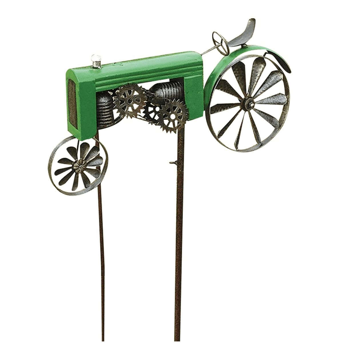 Tractor Wind Spinner,Metal Tractor Yard Stake Cart for Walkway, Pathway ...