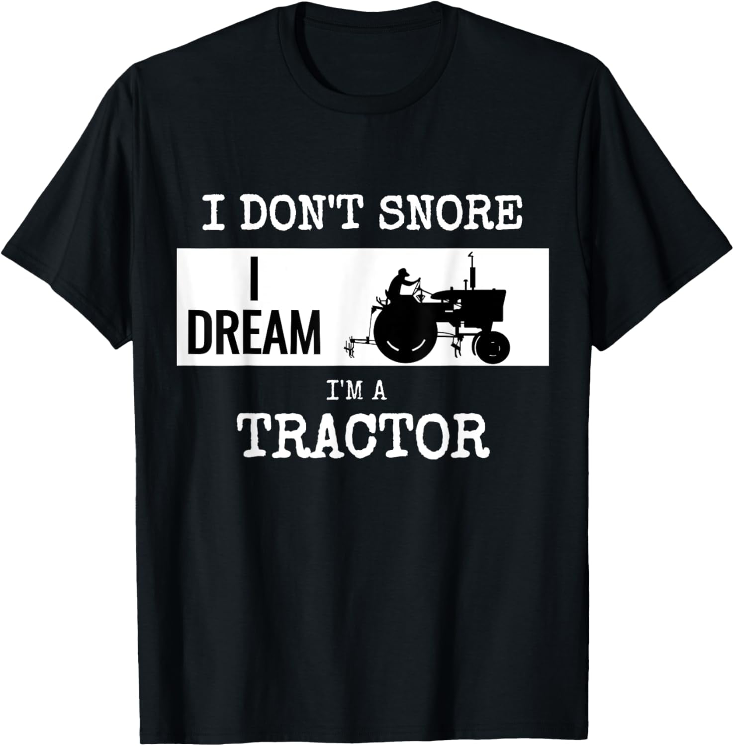 Tractor shirt - Funny Farm T-shirt Snoring Farmer shirt - Walmart.com