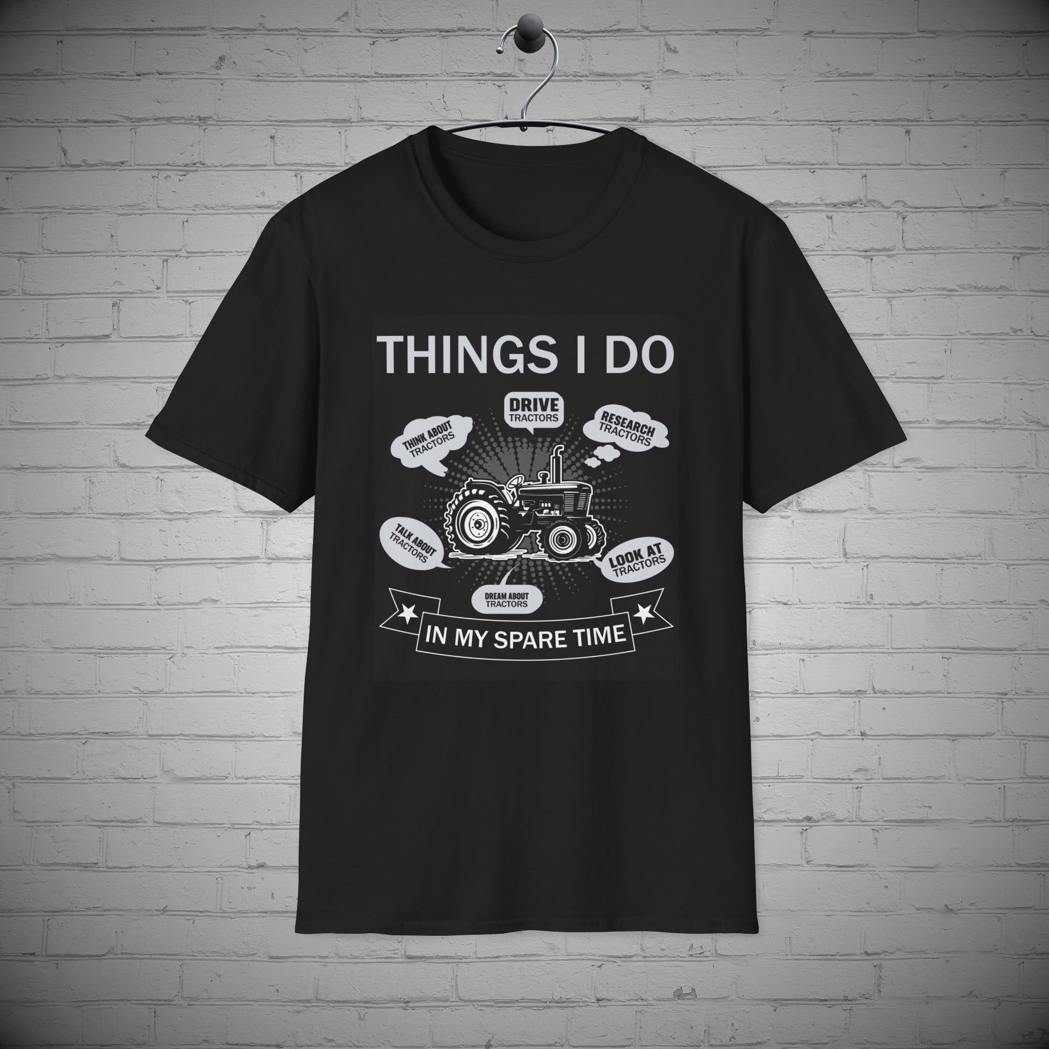 Tractor t-shirts, Things I do in my Spare Time tee, Farmer tee - Walmart.com