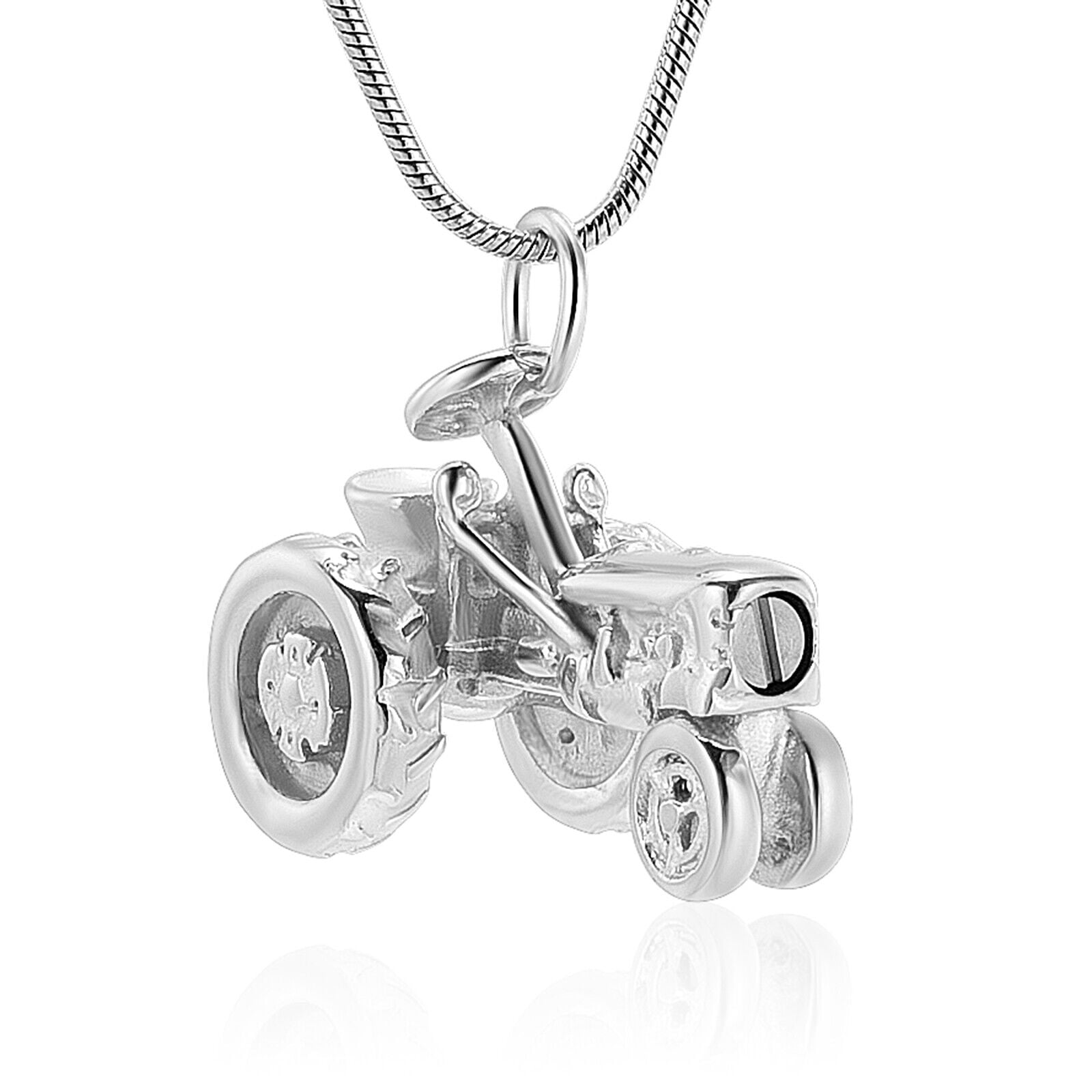 Tractors Cremation Urn Pendant for Ashes and Chain Necklace Urns for ...