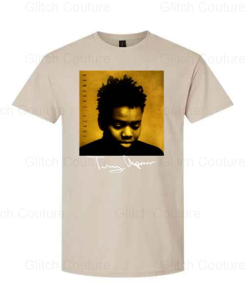 Tracy Chapman Self Titled Album Folk Music Legend Singer Songwriter Tee ...