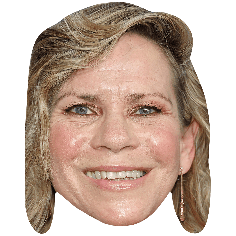 Tracy E. Gilchrist (Smile) Celebrity Mask, Flat Card Face, Fancy Dress ...