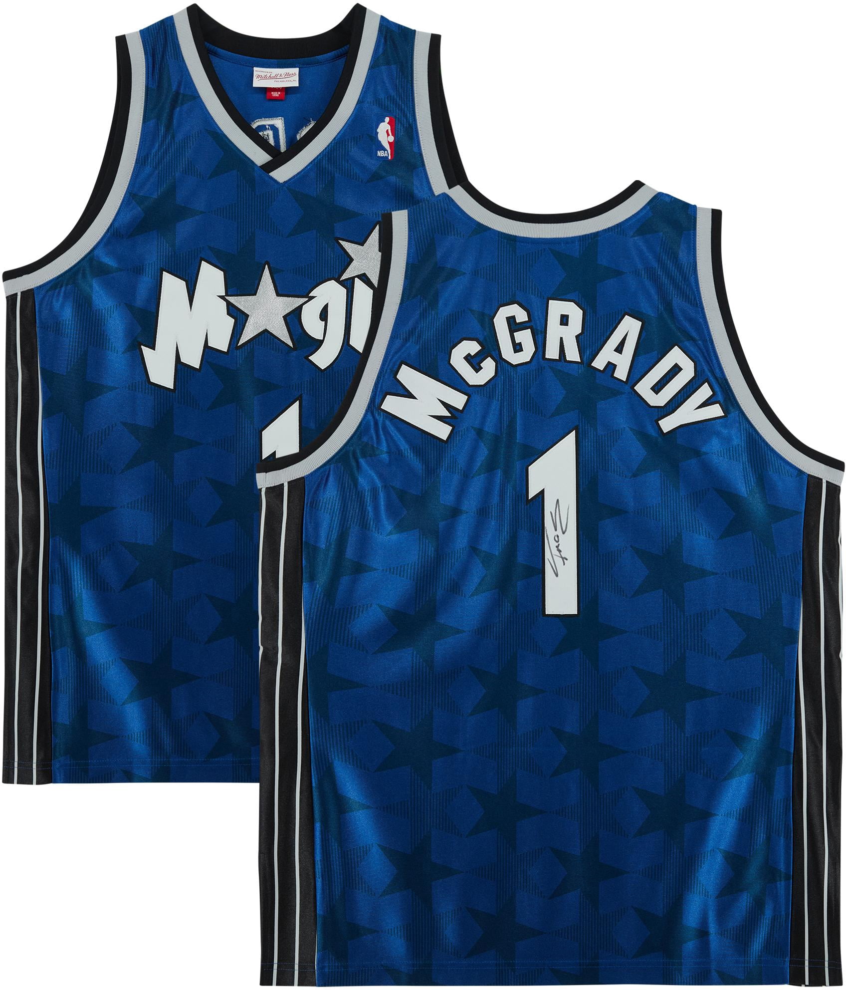 Tracy McGrady Orlando Magic Autographed 2000-2001 Blue Mitchell & Ness ...