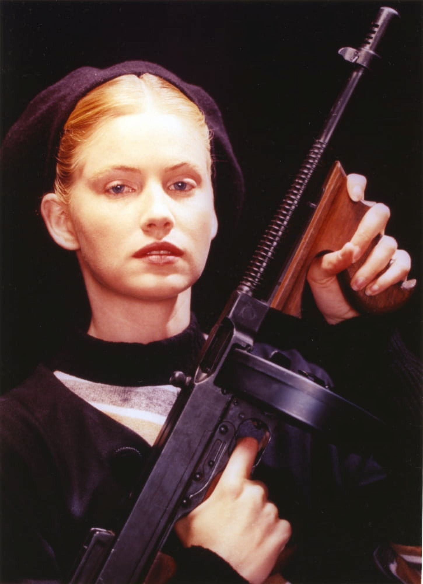 Tracy Needham With Rifle Close Up Portrait Photo Print (8 x 10 ...