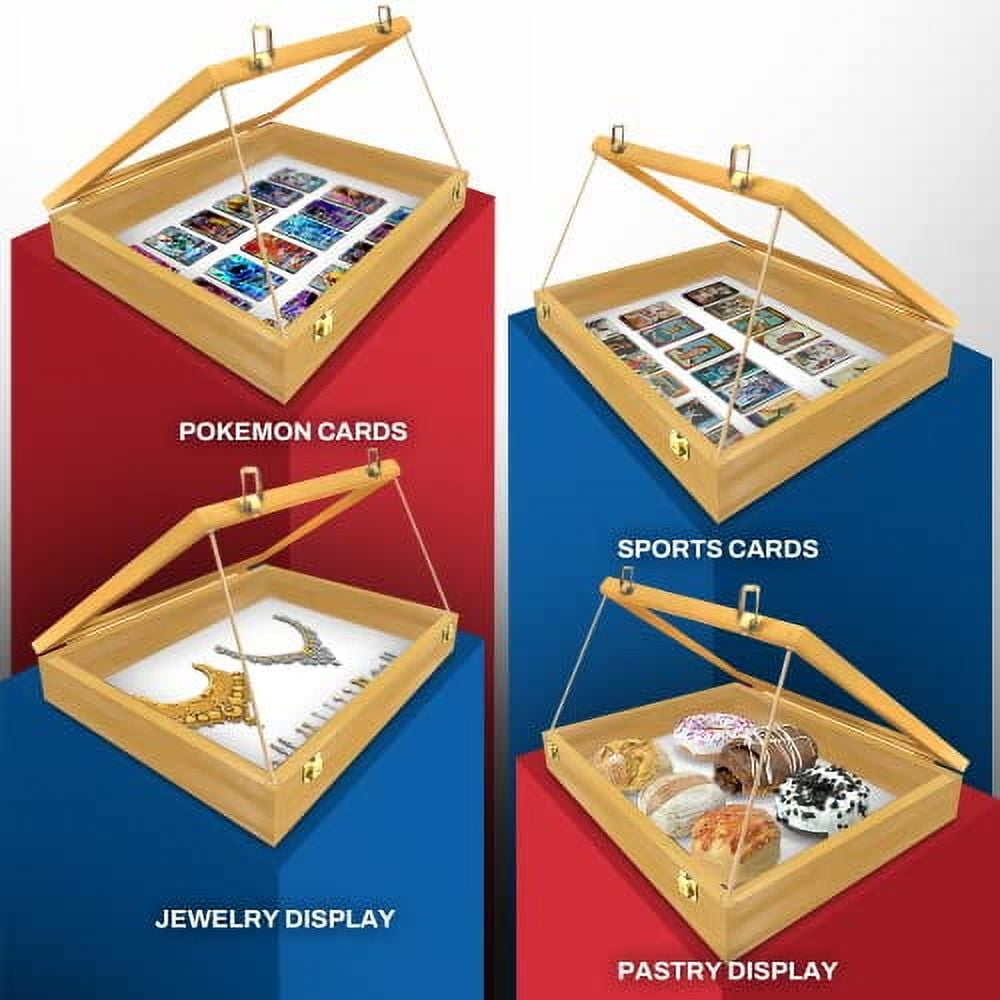 Trade Show Display Case - Small Tabletop Display , Baseball Card ...