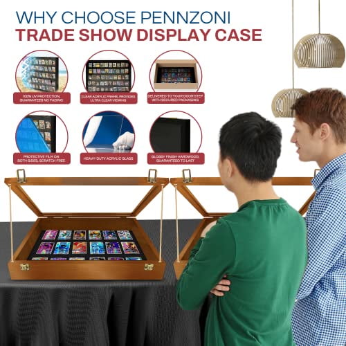 Trade Show Display Case - Small Tabletop Display , Baseball Card ...