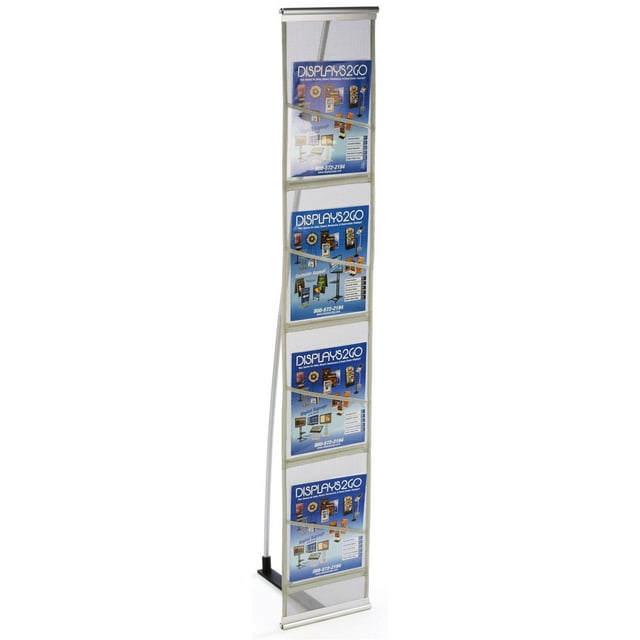Trade Show Magazine Literature Rack, Portable, Floor Standing, Carry ...