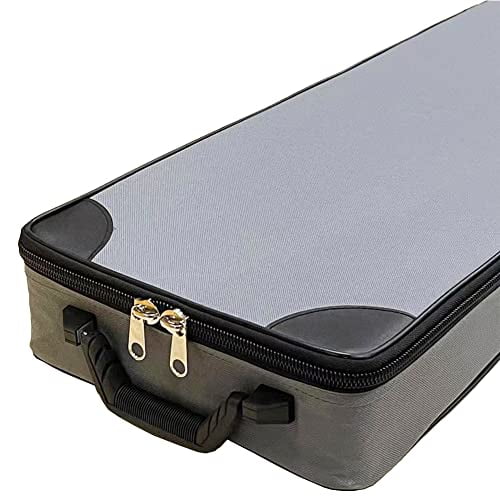Trade Show Shipping Case (Internal Size: 51"Lx10"Wx3"H) Grey Travel Bag ...