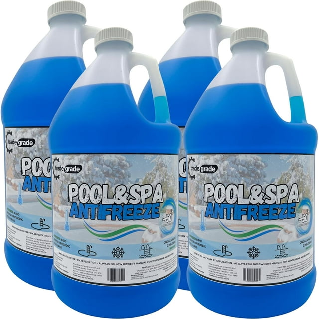 TradeGrade - Pool & Spa Antifreeze (4-Pack) - 50°F Freezing Point ...